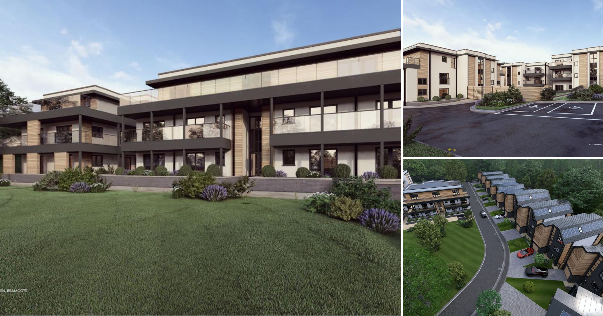 3 bed flat for sale in Baxter Green, Bramcote, Nottingham