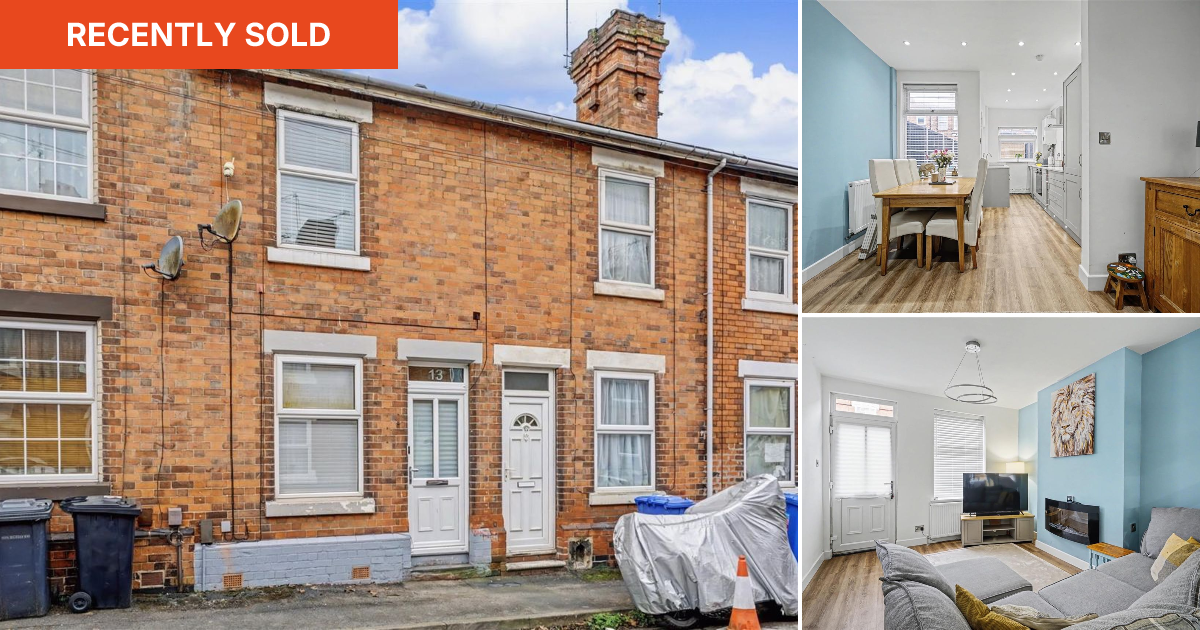 2 bed terraced house for sale in Beverley Street, Alvaston