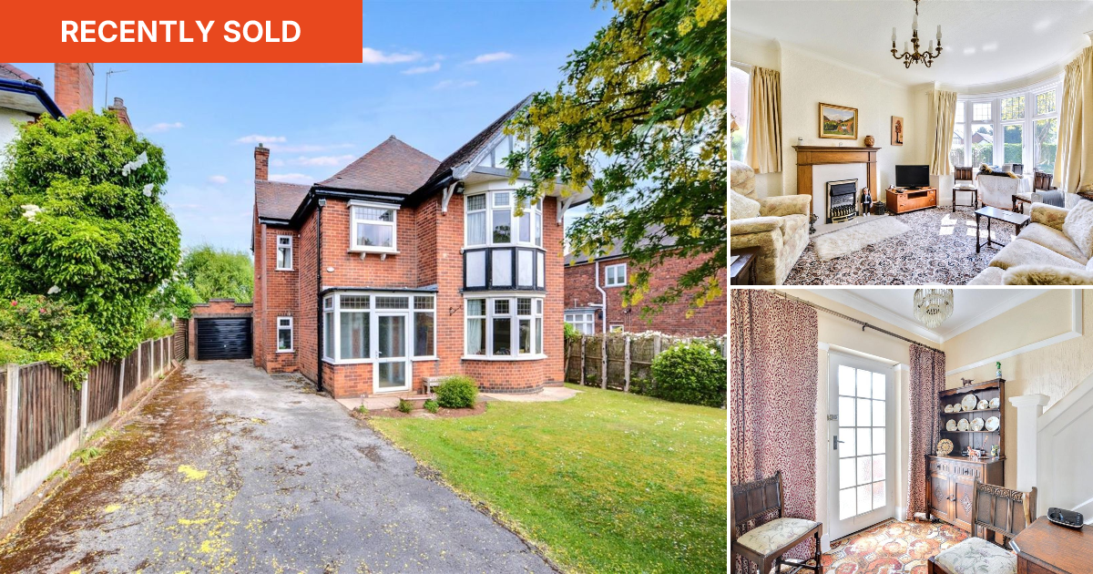 3 bed detached house for sale in Kimberley Road, Nuthall, Nottingham