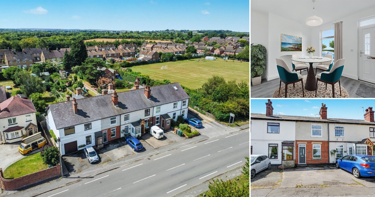 2 bed terraced house for sale in London Road, Shardlow