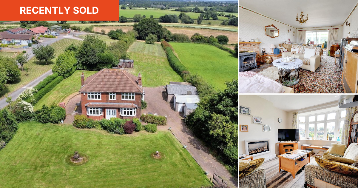 4 bed detached house for sale in Spring Lane, Lambley, Nottingham