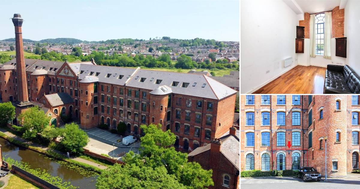 1 bed flat for sale in Springfield Mill, Sandiacre, Nottingham