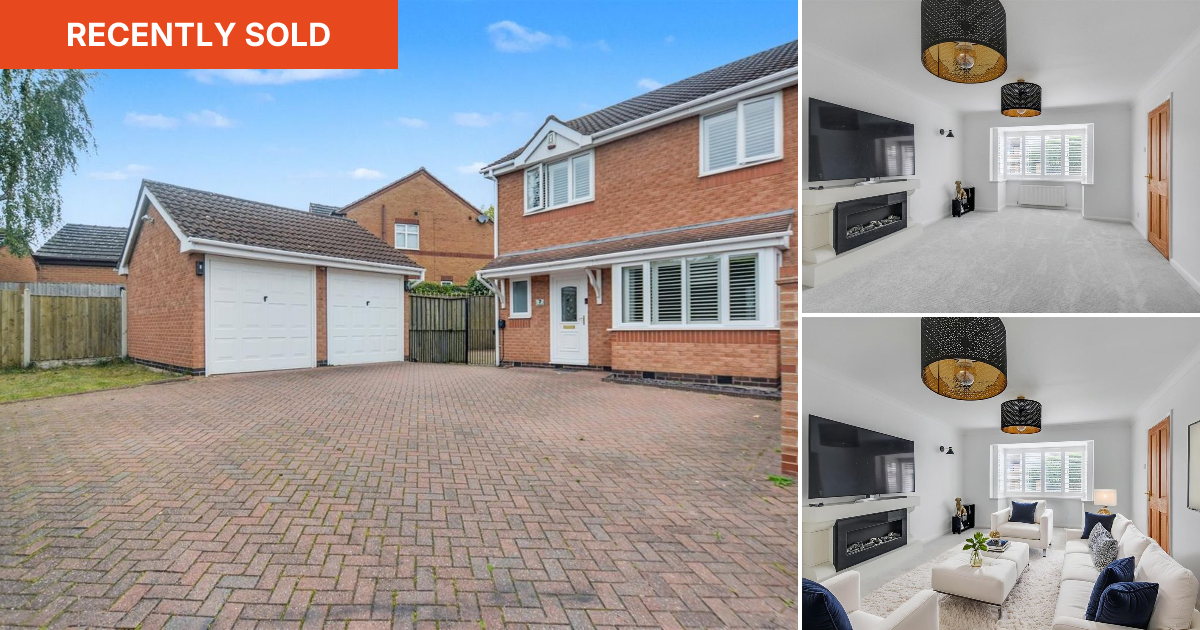 4 bed detached house for sale in The Heath, Giltbrook, Nottingham