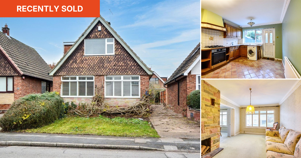 3 bed bungalow for sale in Wilne Road, Sawley